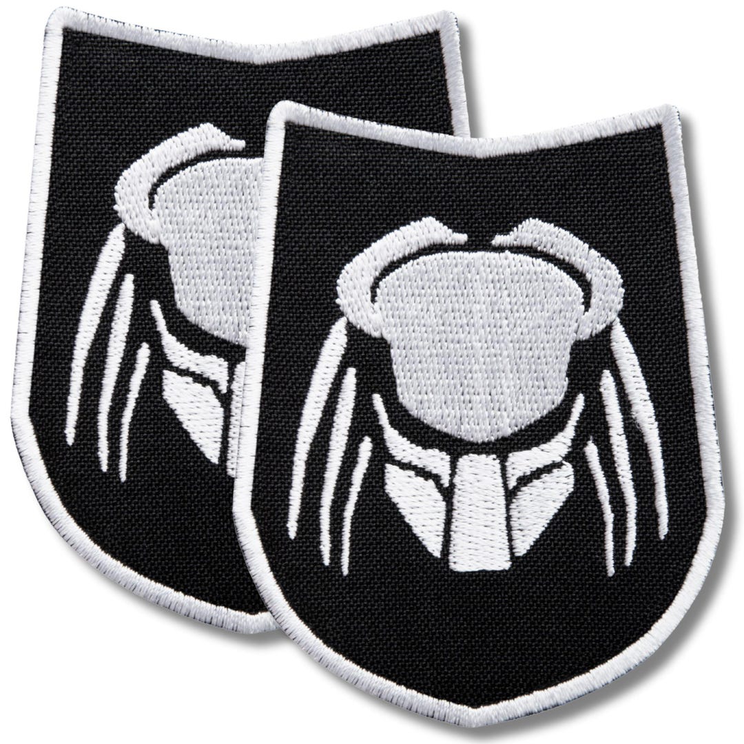 2-piece Predator Patches Tactical Morale Patches for Hats, Uniforms ...