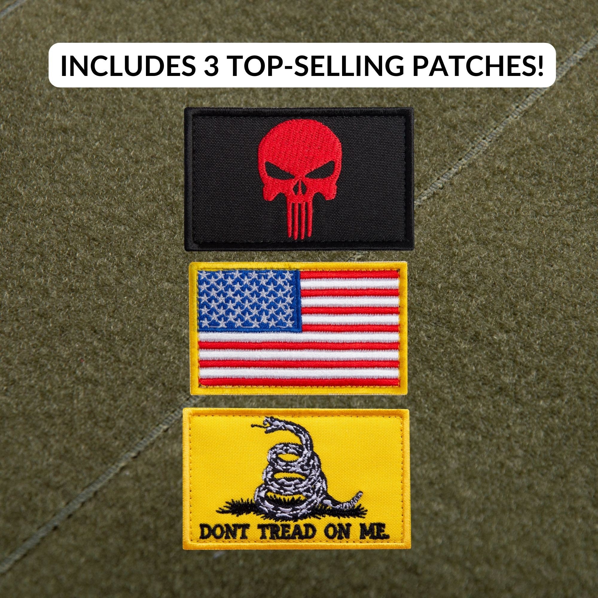 Military Patch Display Board, Velcro Wall Panel Organizer for Military ...