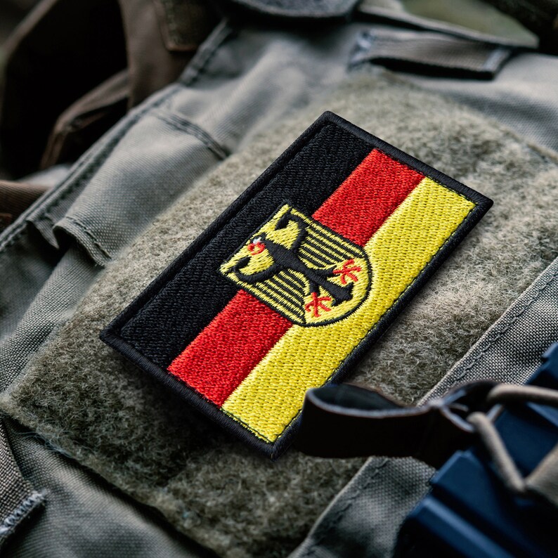 2-piece German Flag Patches Tactical Military Morale Patch - Etsy