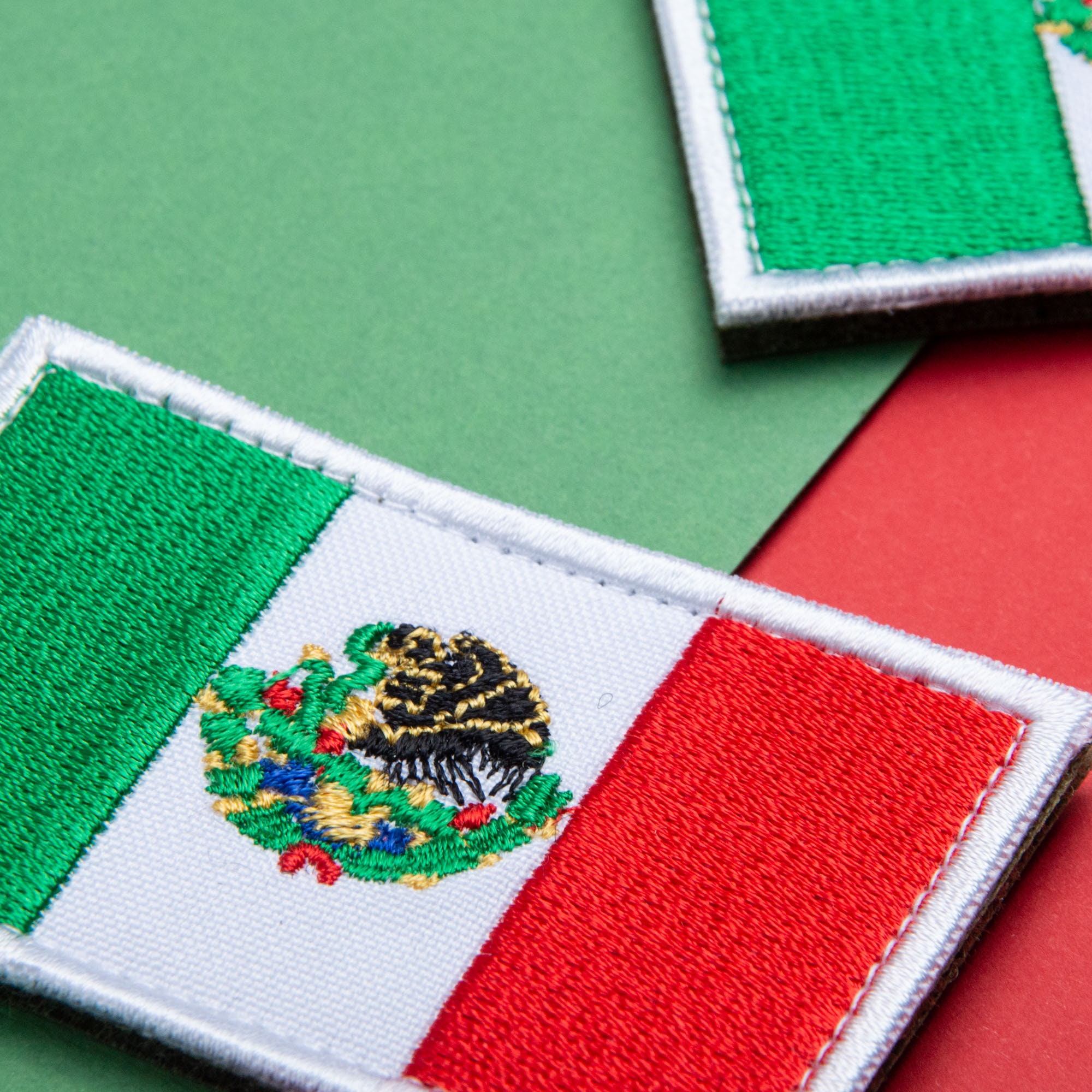 Velcro Patch flag of Mexico Measuring 5x8 Cm A Decorative Element to ...