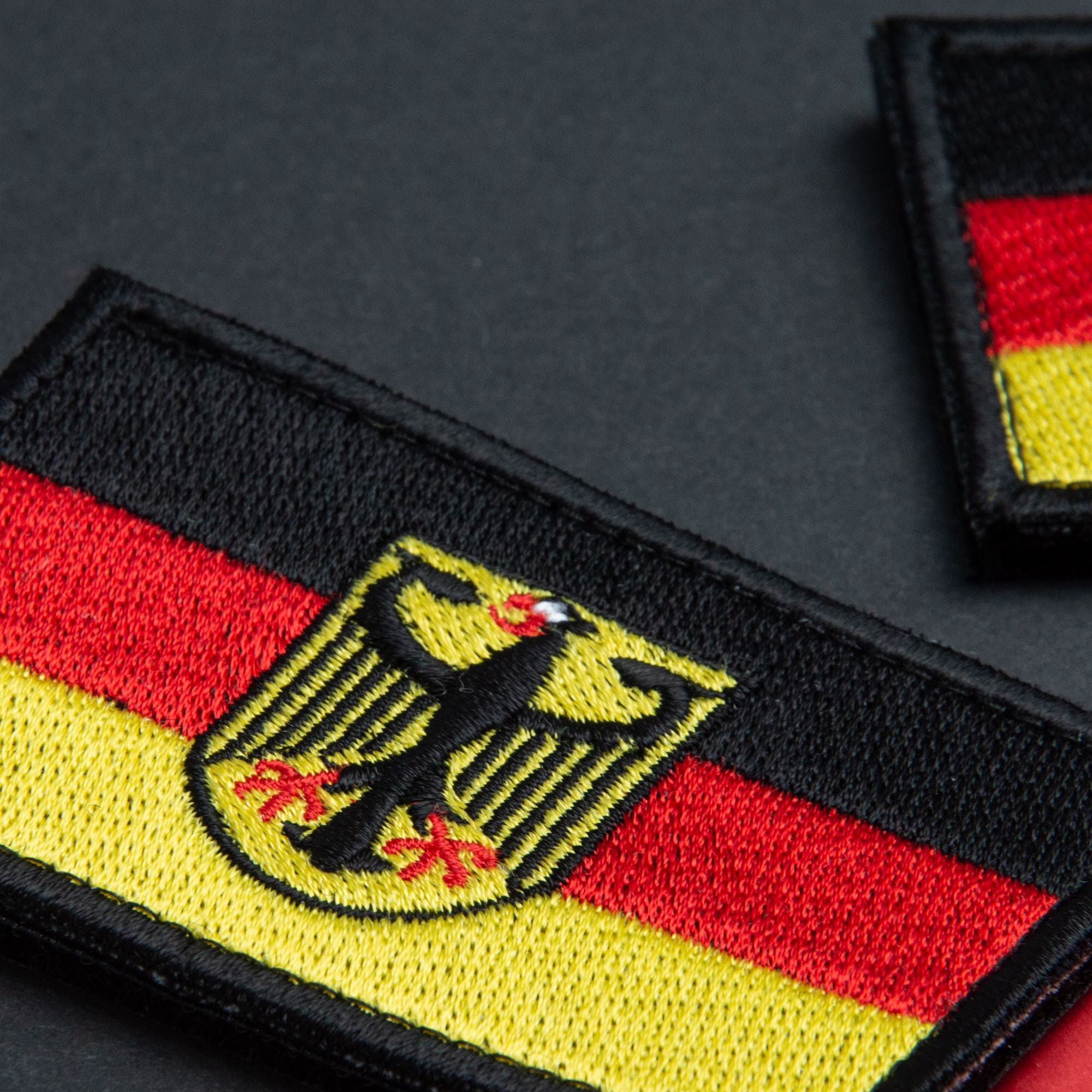 2-piece German Flag Coat of Arms Patches, Tactical Military Morale ...