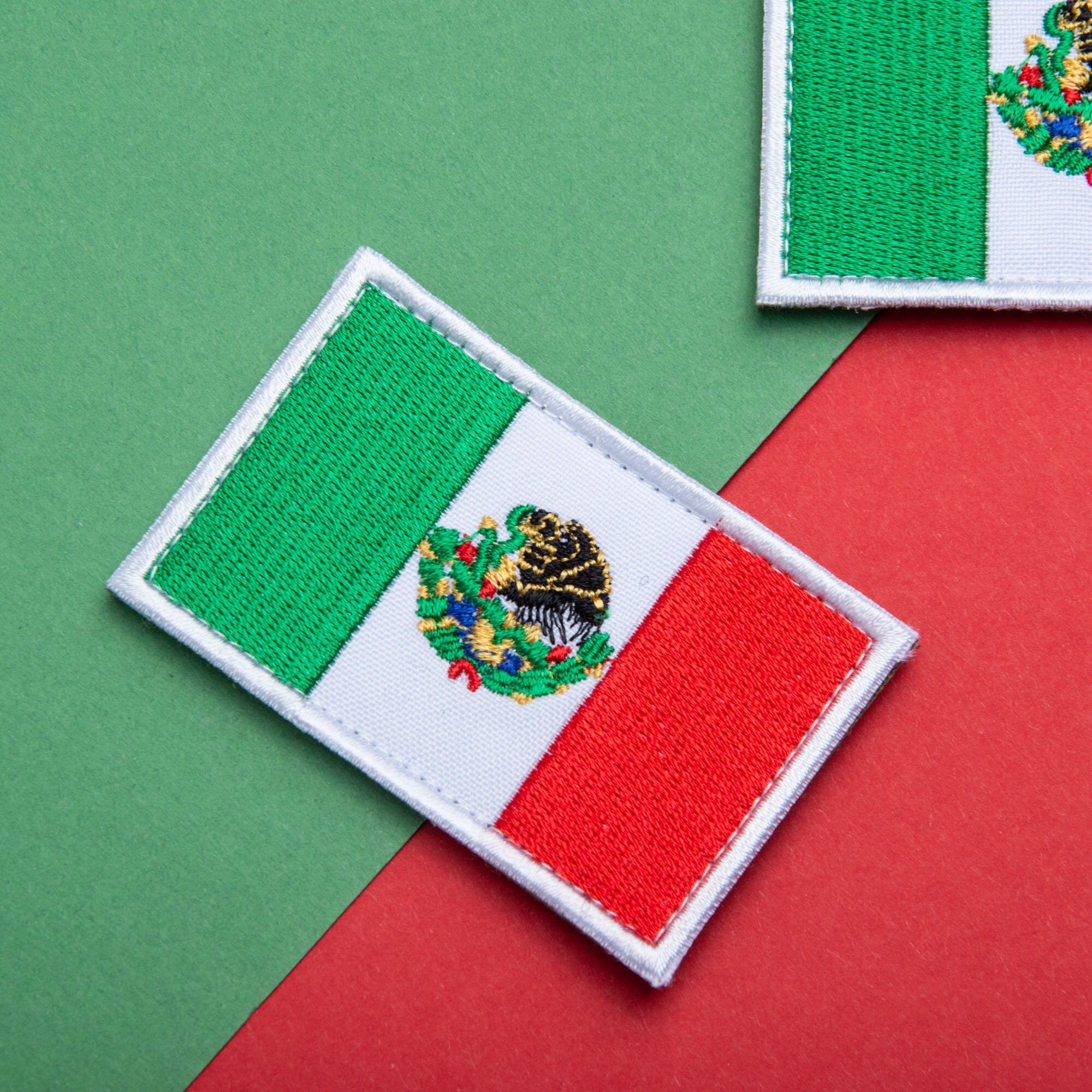 Velcro Patch flag of Mexico Measuring 5x8 Cm A Decorative Element to ...
