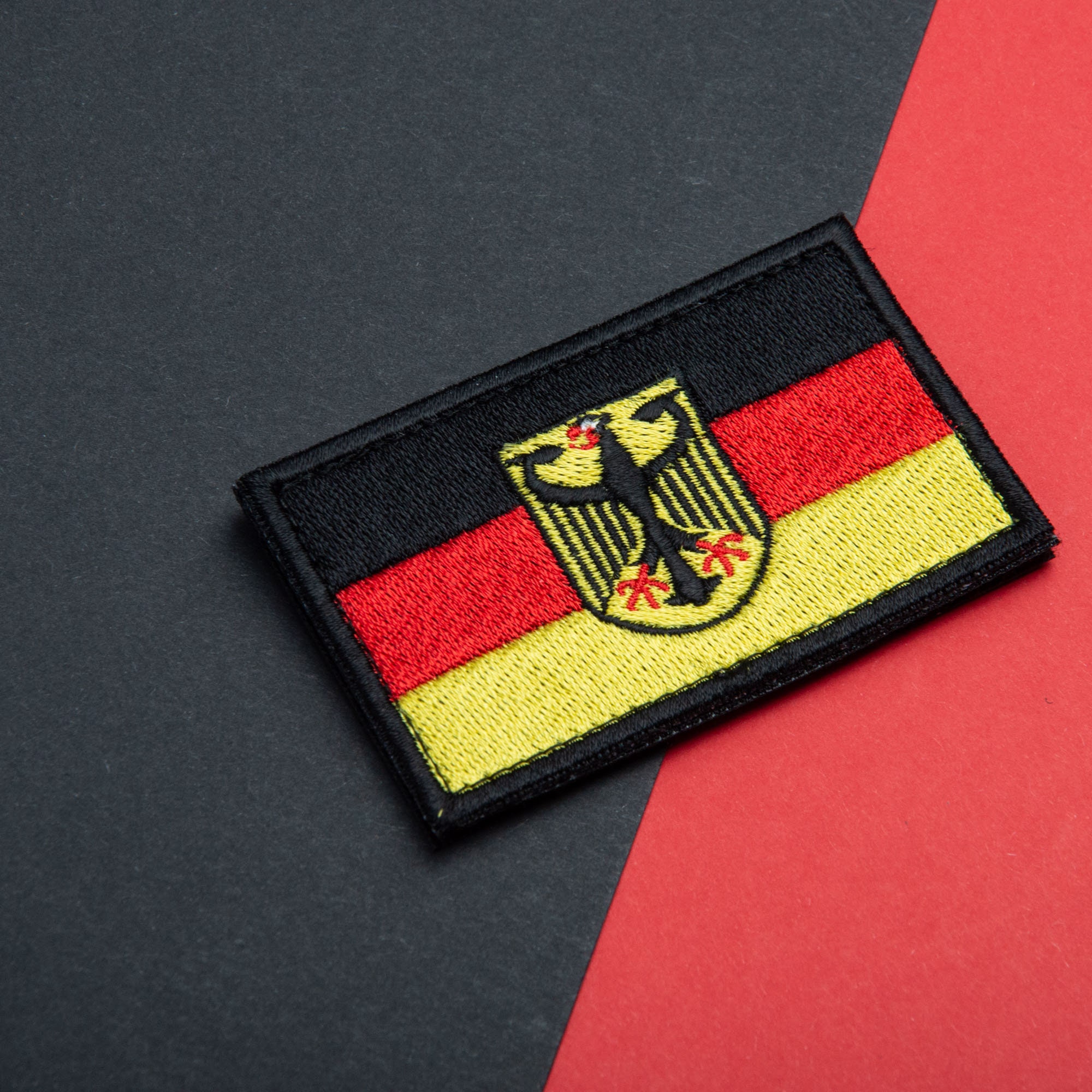2-piece German Flag Coat of Arms Patches, Tactical Military Morale ...