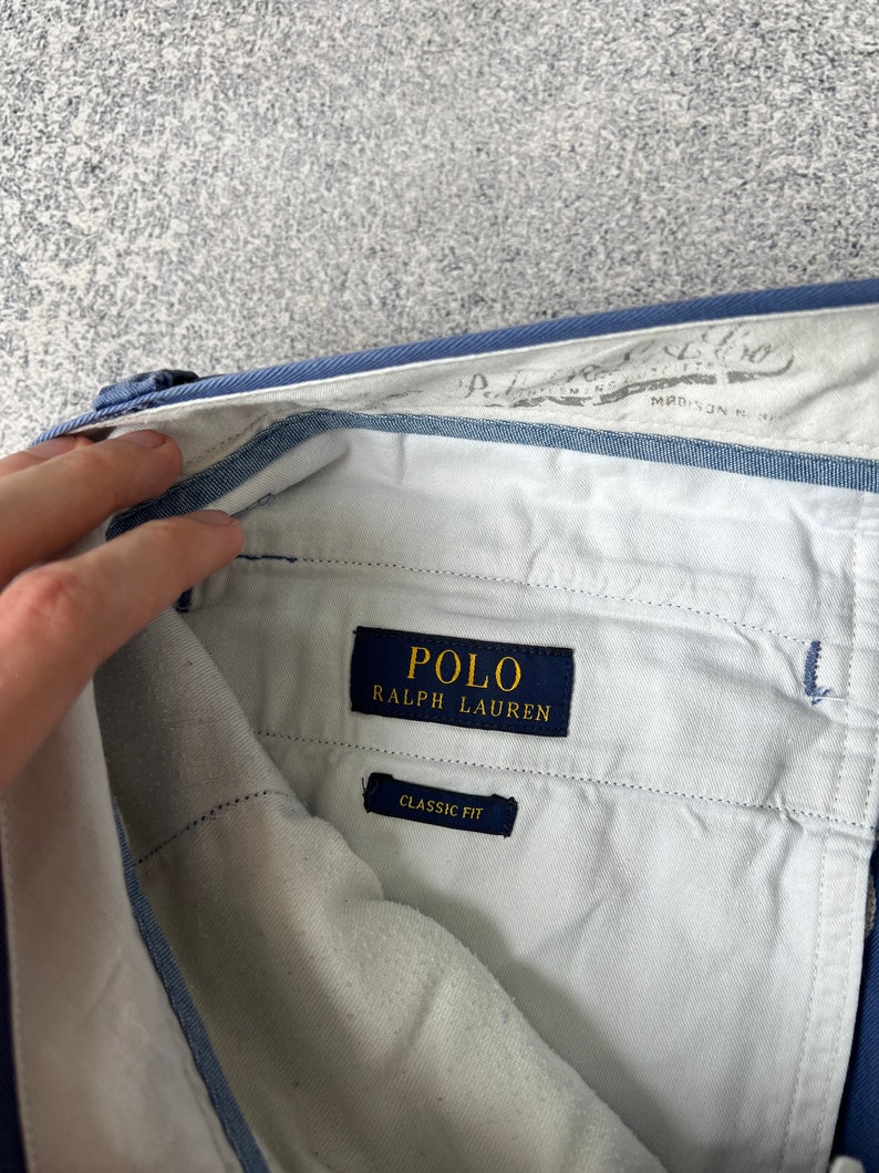 Vintage Polo Ralph Lauren Men's Embroidered Chino Shorts Nautical Knots - Etsy