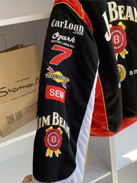 OFFICIAL Nascar Robby Gordon JIM BEAM racing team jac… - Gem