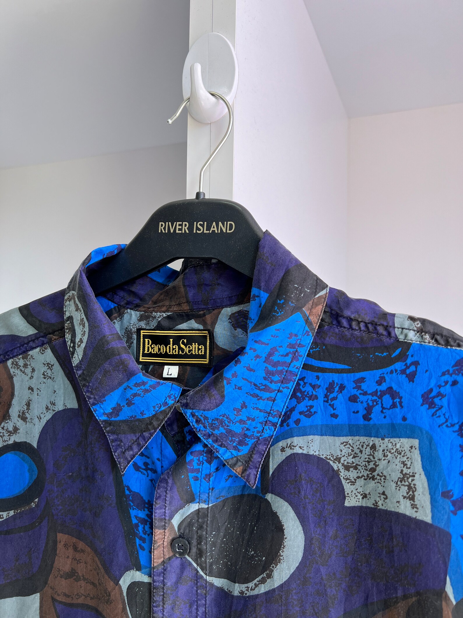 Vintage Baco Da Setta Short Sleeve Shirt - Etsy