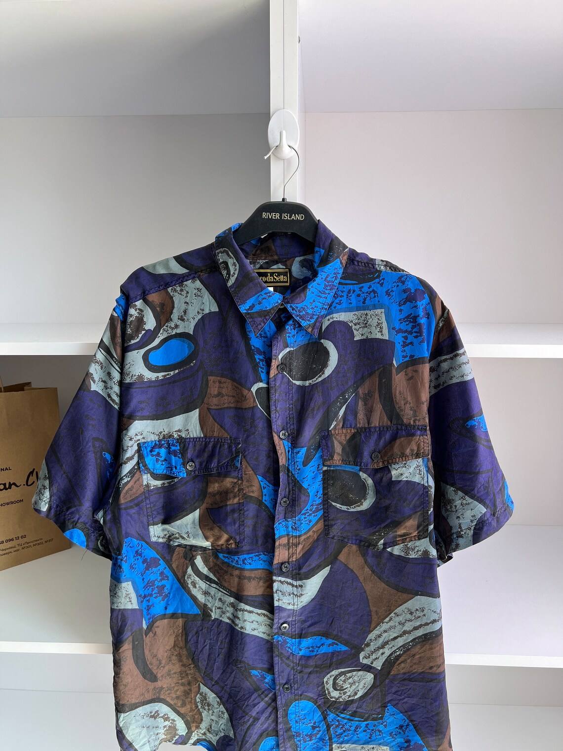 Vintage Baco Da Setta Short Sleeve Shirt - Etsy