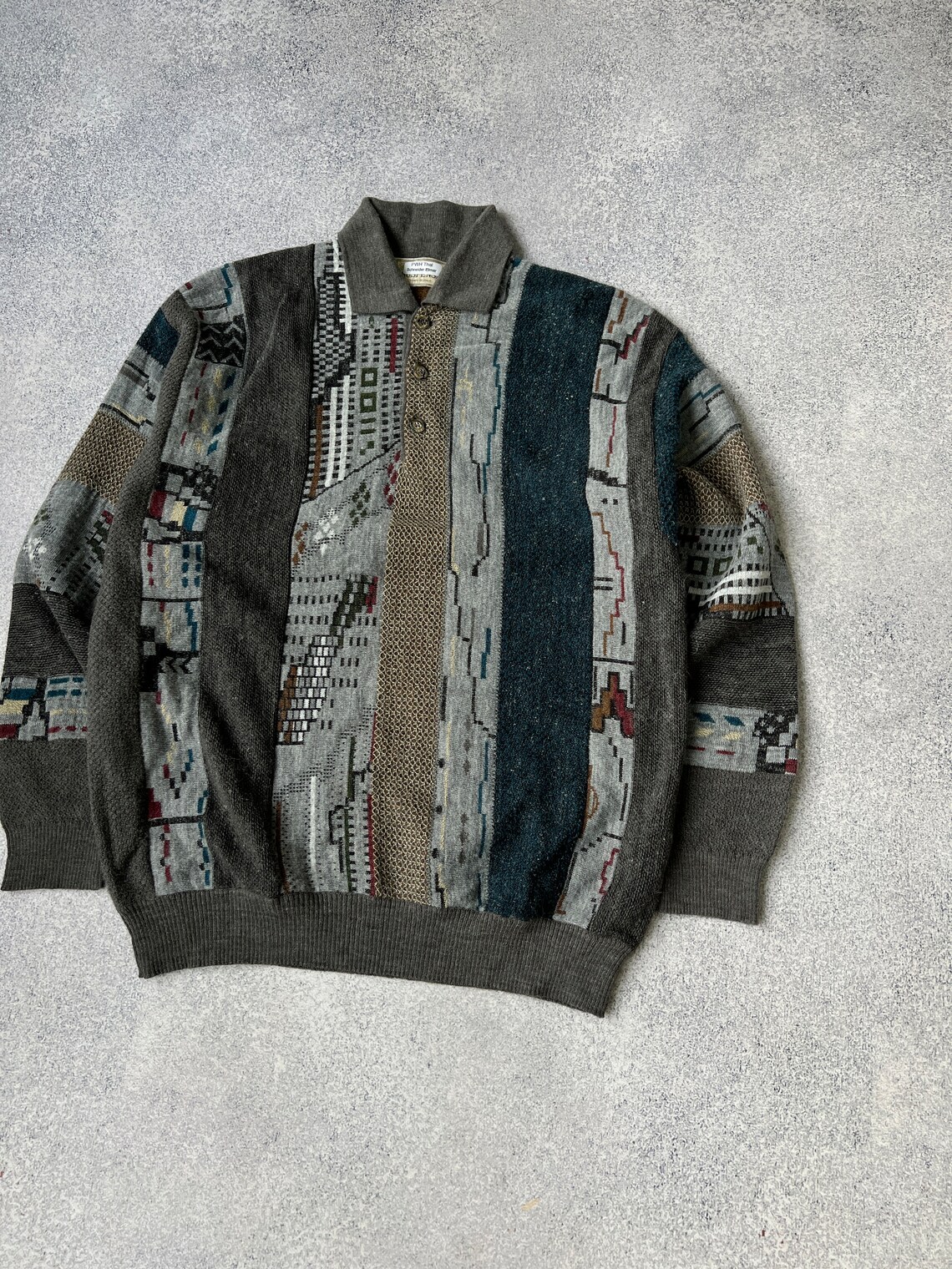 Vintage Italy Designer Old Money Style Sweater - Etsy