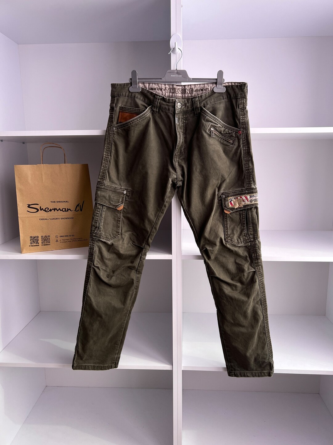 Vintage Timezone Archival Y2k Cargo Pants - Etsy