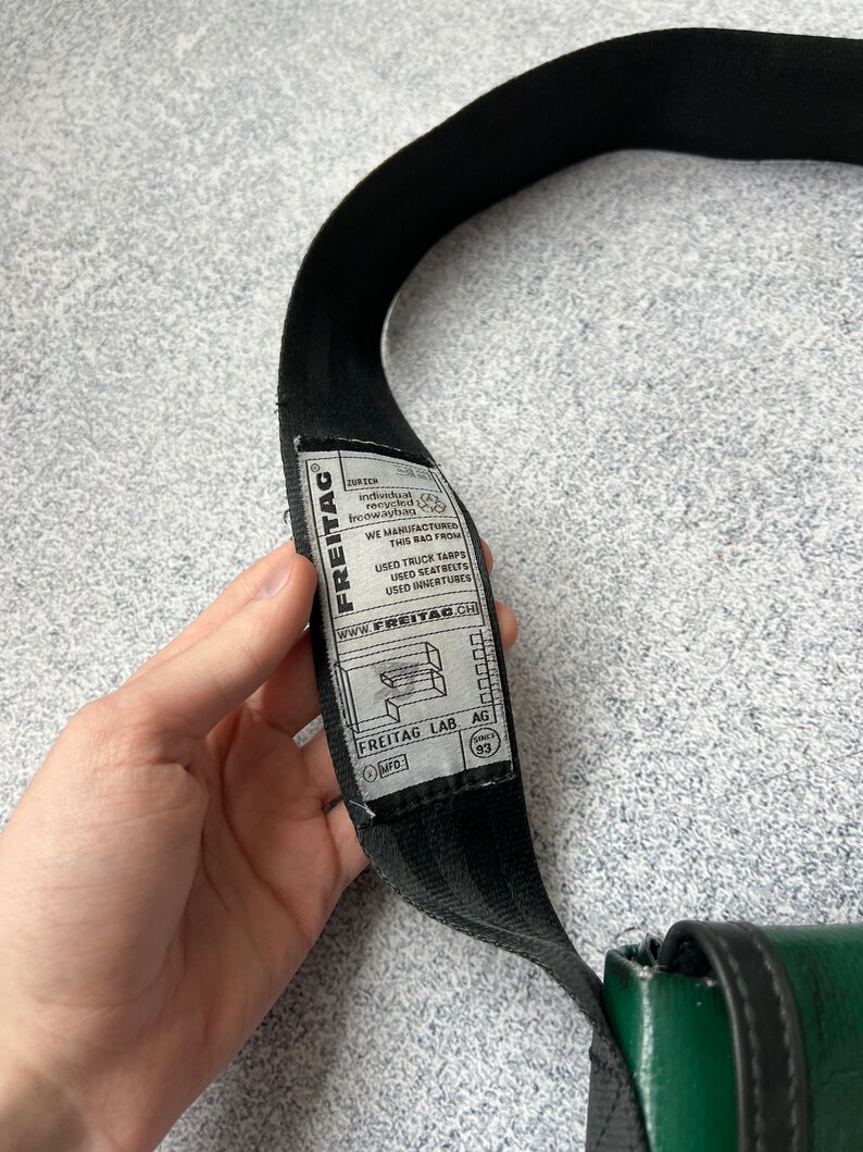 Vintage Freitag Detroit Leather Bag - Etsy