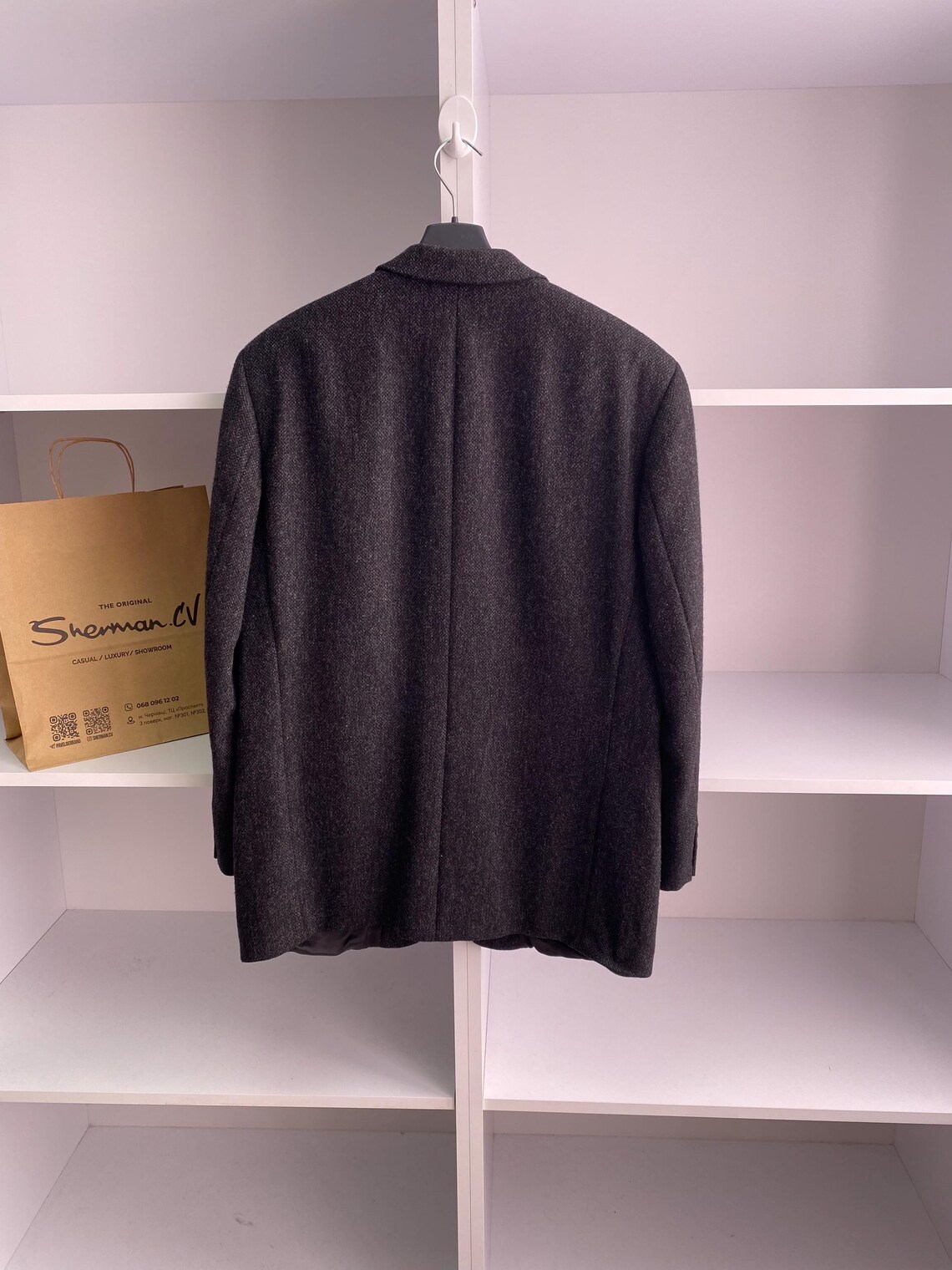 Vintage YSL Yves Saint Laurent Men's Wool Tweed Suit Jacket - Etsy
