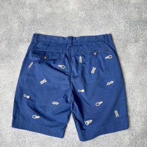 Vintage Polo Ralph Lauren Men's Embroidered Chino Shorts Nautical Knots - Etsy