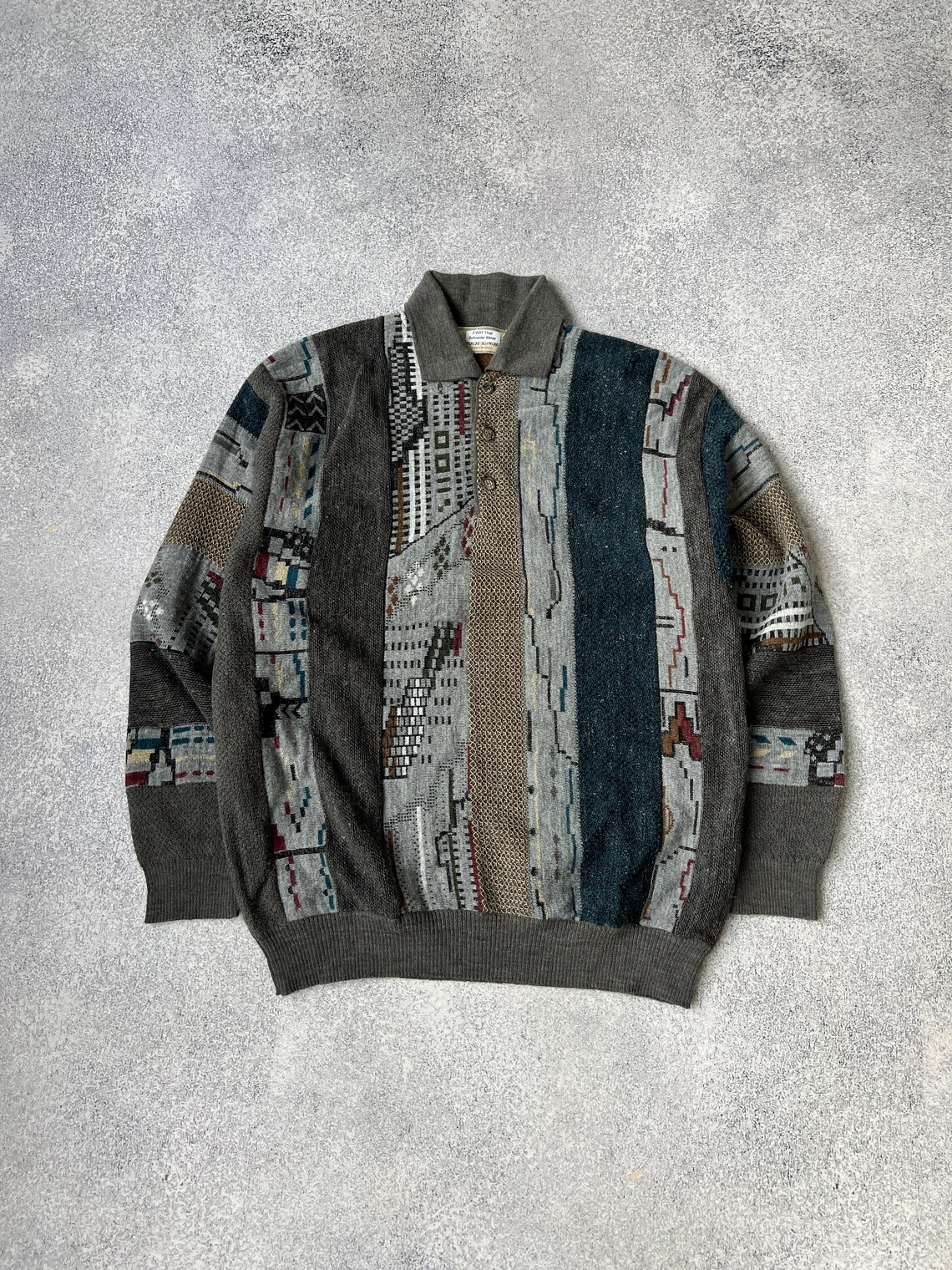 Vintage Italy Designer Old Money Style Sweater - Etsy