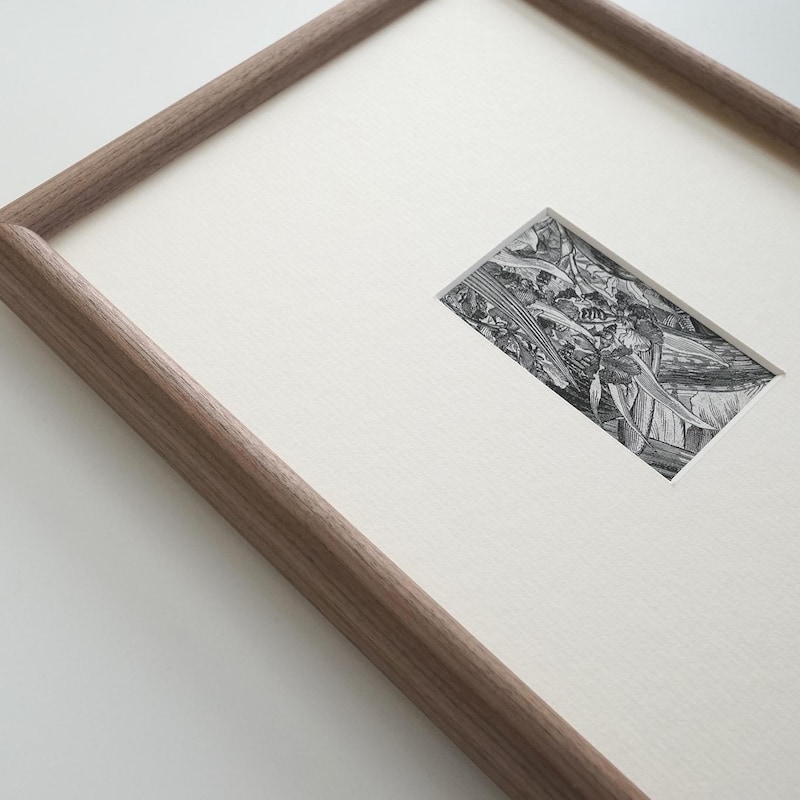 Photo Frame Linen Mat - Etsy UK