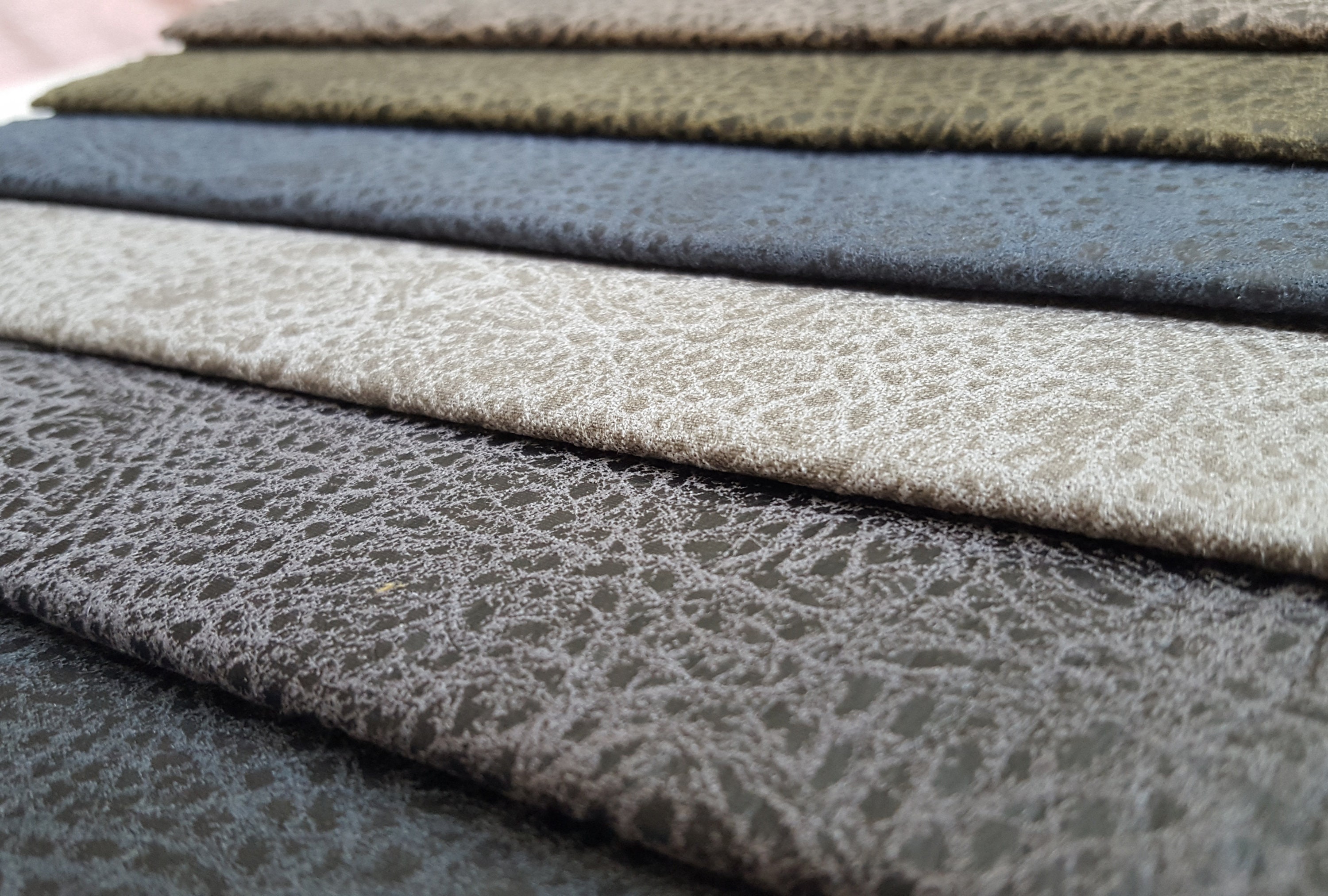 Faux Leather Upholstery Fabric by the Yard Leather Like - Etsy