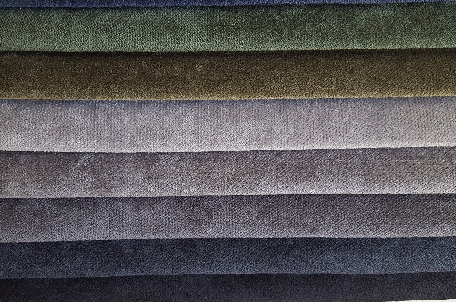 Upholstery Velour Chair Fabric by the Yard, Soft Velvet Fabric for Home ...