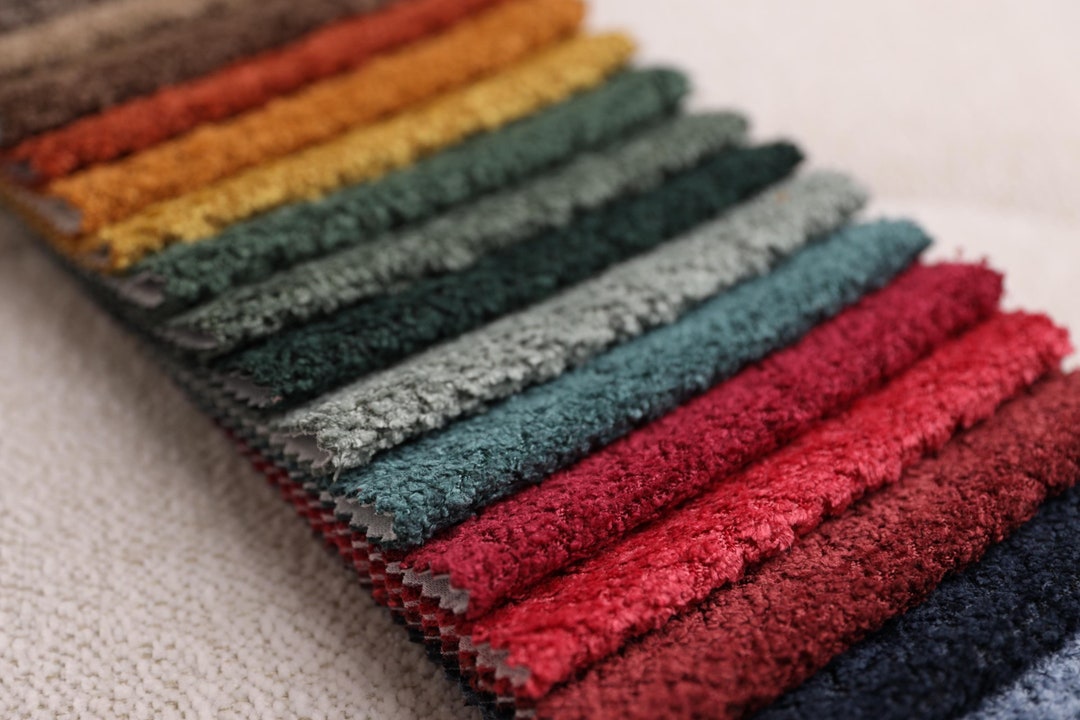 Upholstery Boucle Fabric by the Yard, Boucle Fabric for Sofa and Pillow ...