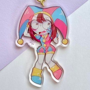 The Amazing Digital Circus Acrylic Keychain Double Sided! - Etsy
