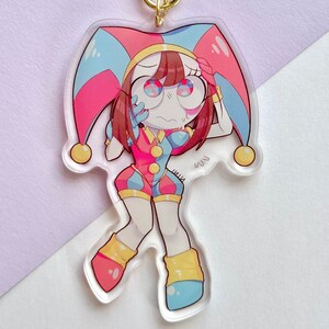 The Amazing Digital Circus Acrylic Keychain Double Sided! - Etsy