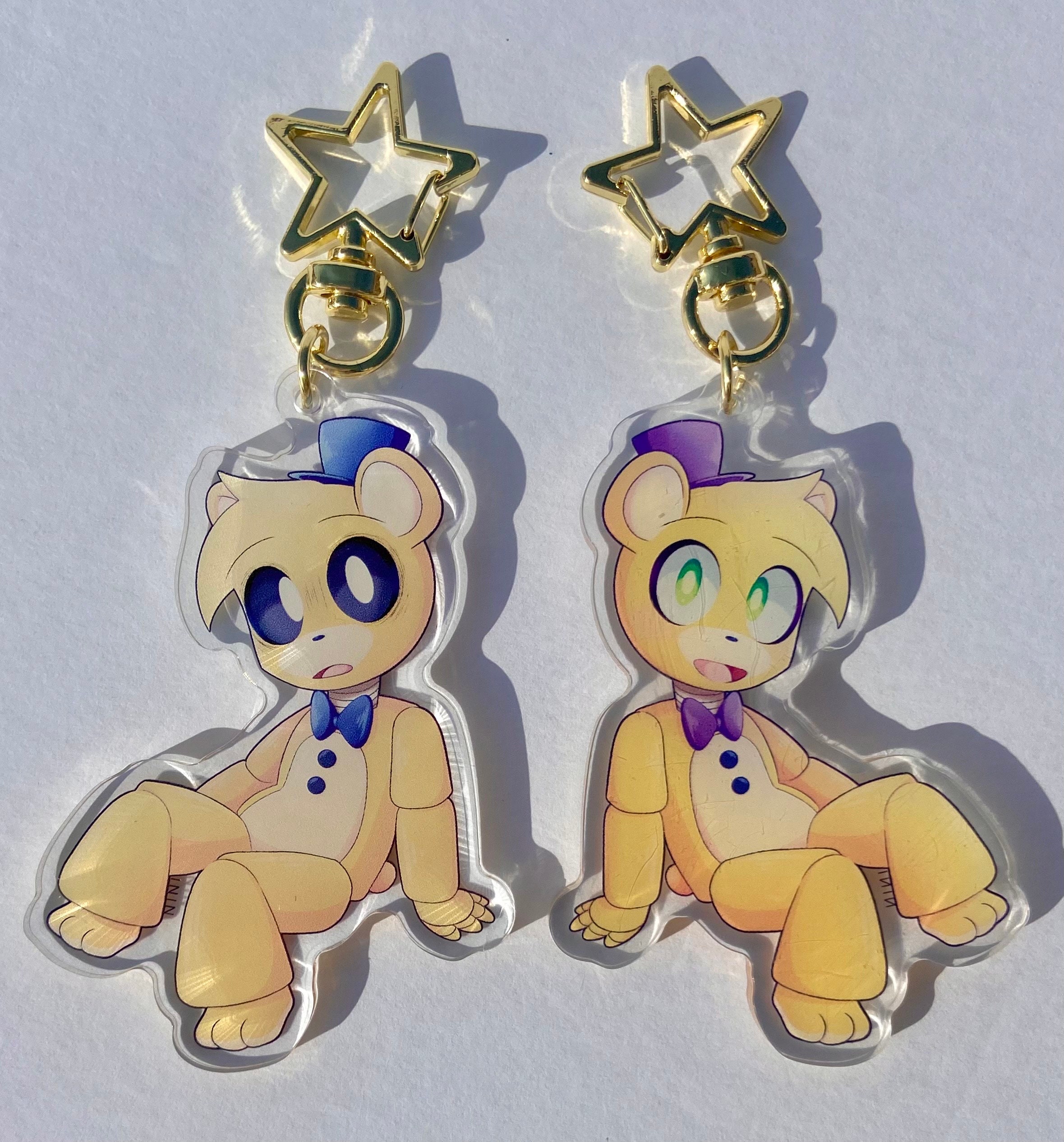 Five Nights at Freddys Acrylic Keychain Double Sided - Etsy