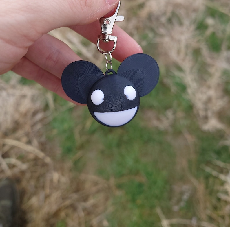 Deadmau5 Maushead 3D Printed Keychain/pendant - Etsy