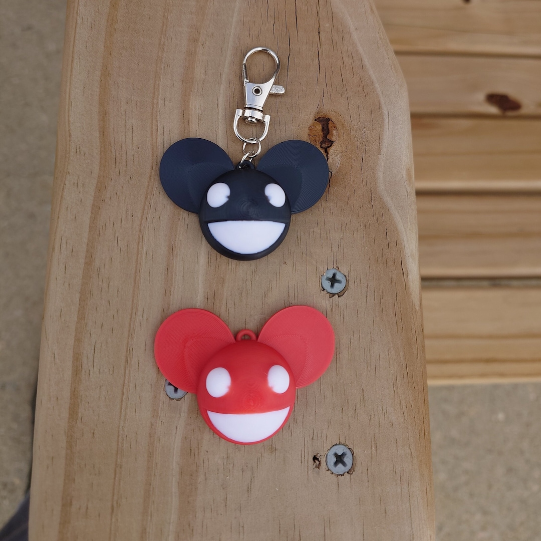 Deadmau5 Maushead 3D Printed Keychain/pendant - Etsy