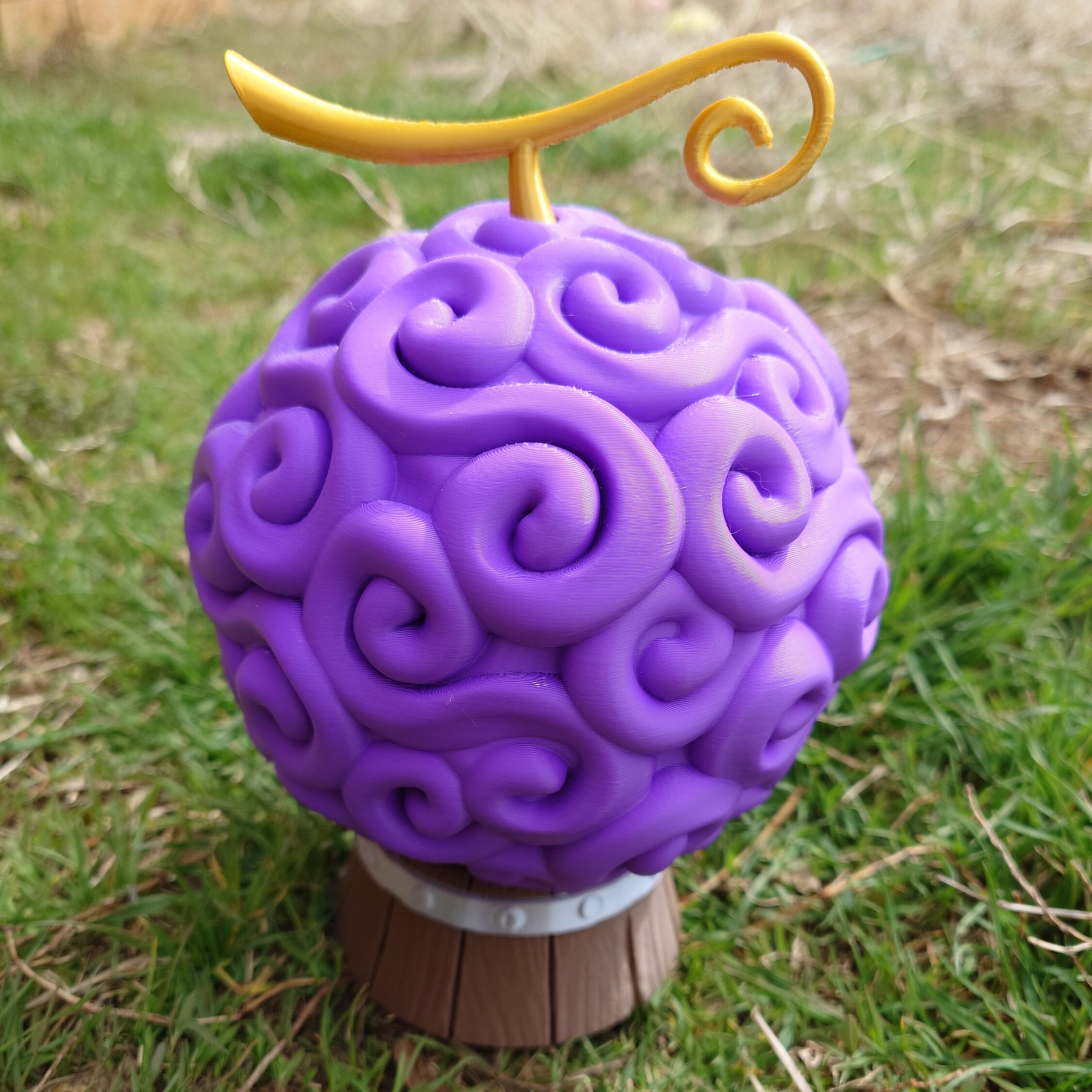 Gomu Gomu No Mi With Barrel Stand 3D Printed - Etsy