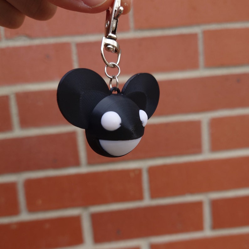 Deadmau5 Maushead 3D Printed Keychain/pendant - Etsy