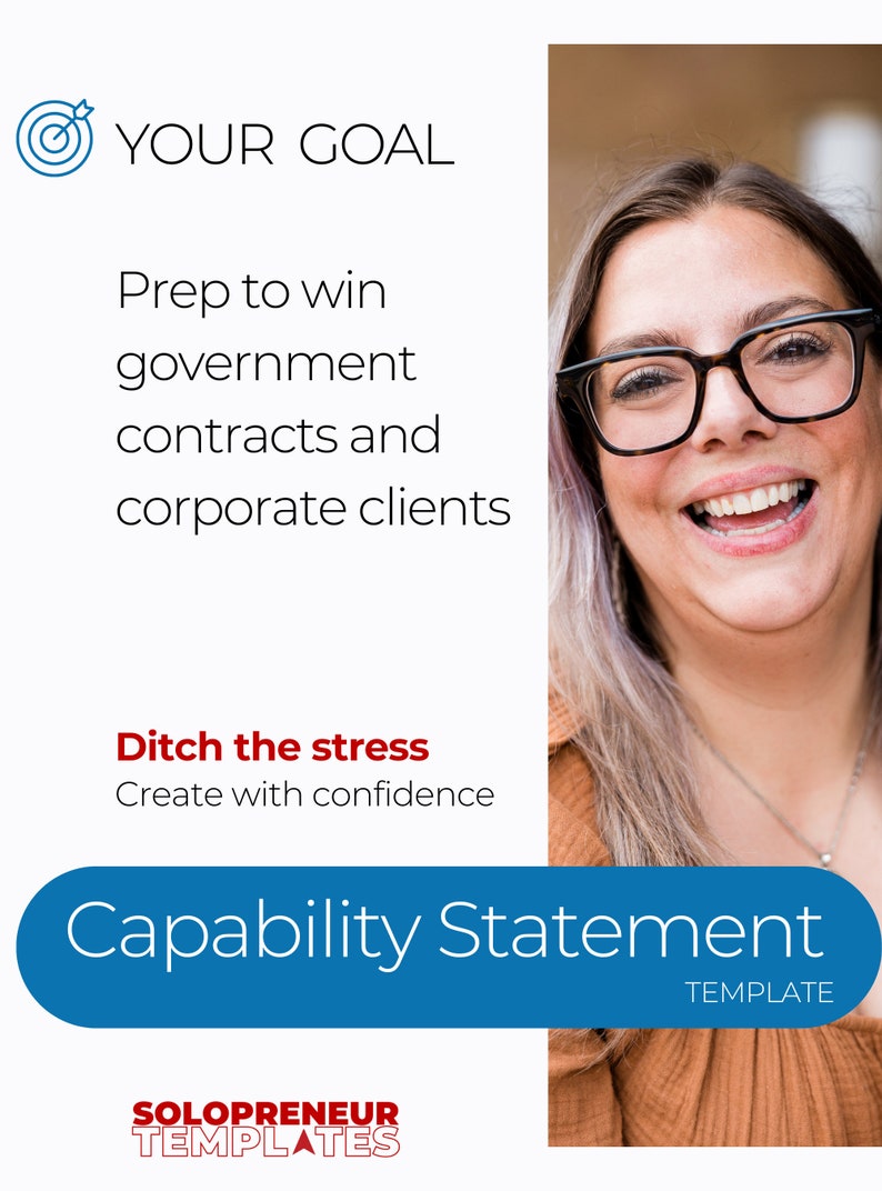 Capability Statement, Business Template, Design, Corporate Business ...