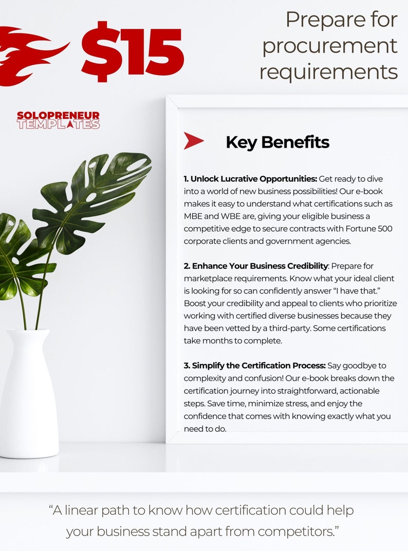 CERTIFICATION - MBE, WBE Explained: Unlock Corporate & Government ...