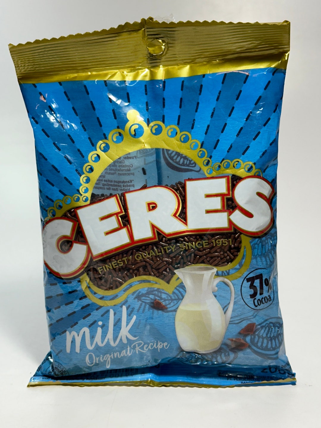 Milk Chocolate Indonesian Ceres Chocolate Sprinkles Jimmies Baking ...