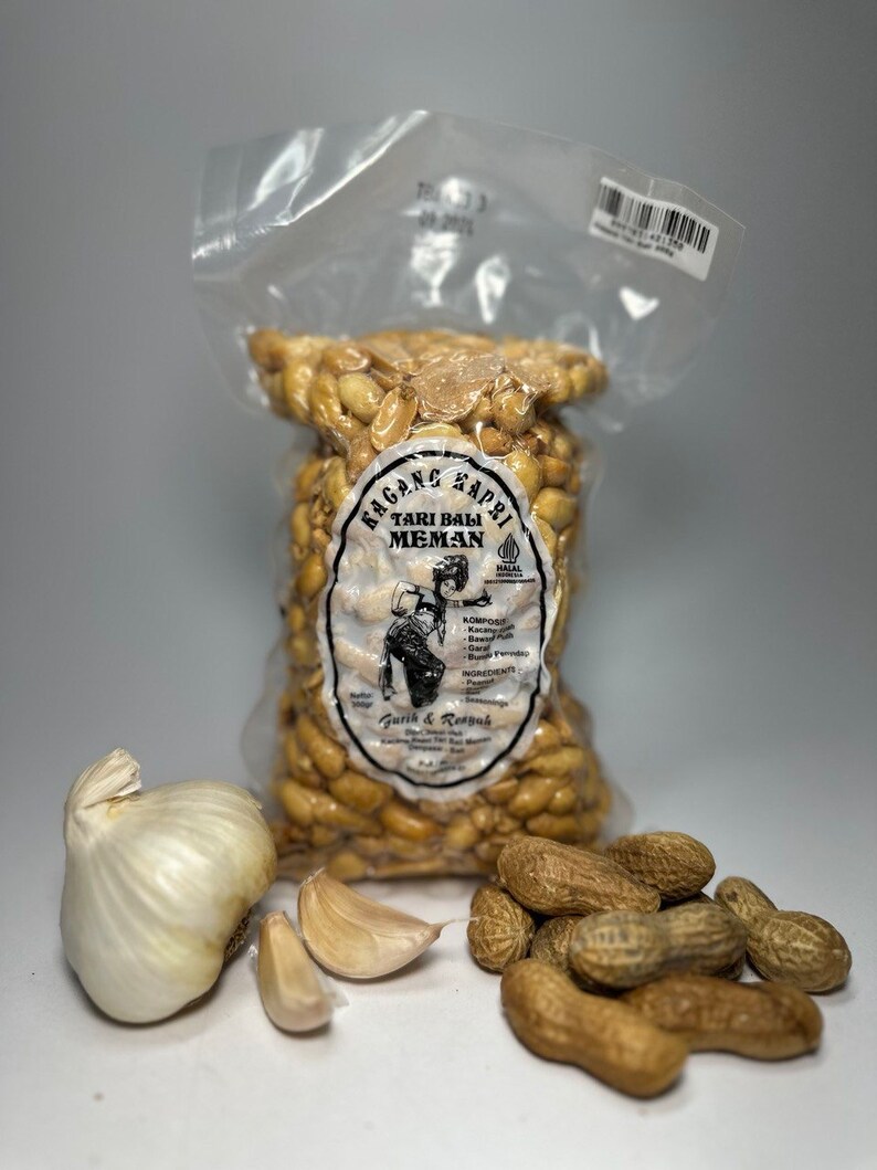 Pack of 2 Original Garlic Peanut Bali Peanut Kacang Bali - Etsy