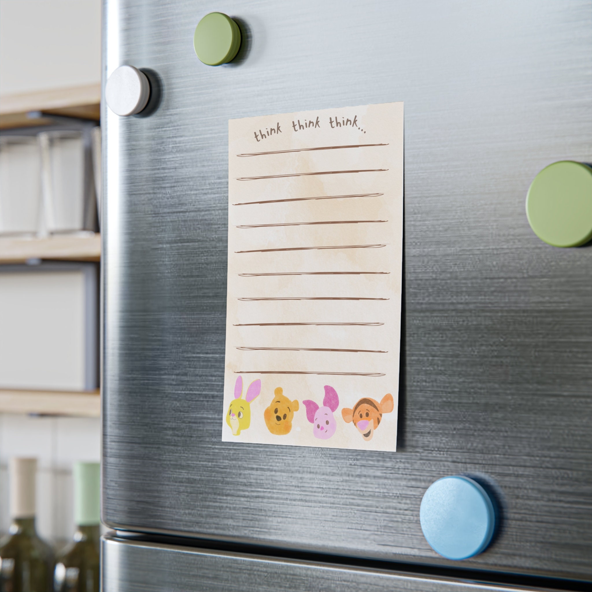 Winnie the Pooh Post It Notes, Pooh Bear Sticky Notepad, Disney Pooh ...