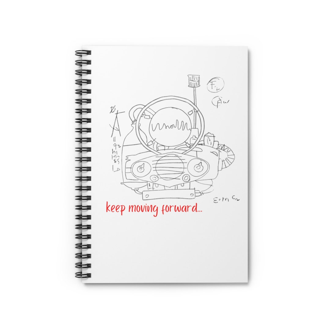Keep Moving Forward Notebook, Meet the Robinsons Notebook, Disney Meet ...
