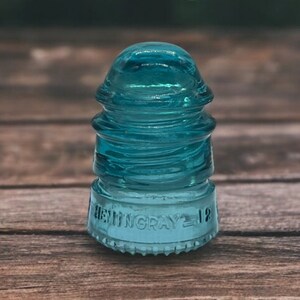 Hemingray 12 Blue Aqua Insulator CD113 - Etsy