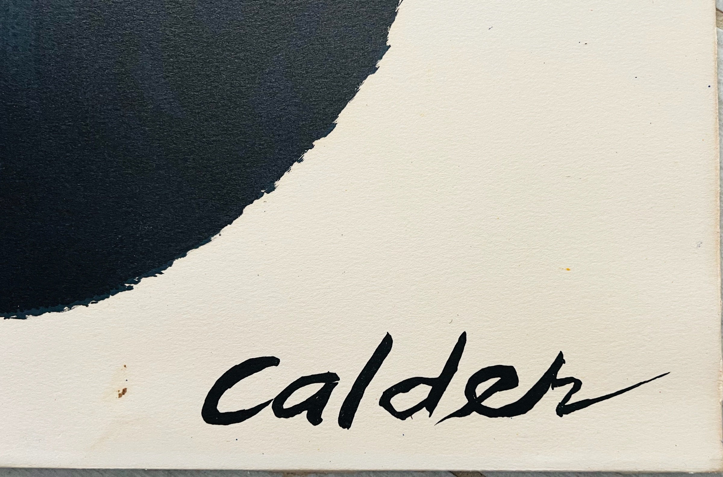 MCM Calder, Alexander Signed/numbered Lithograph boomerang - Etsy