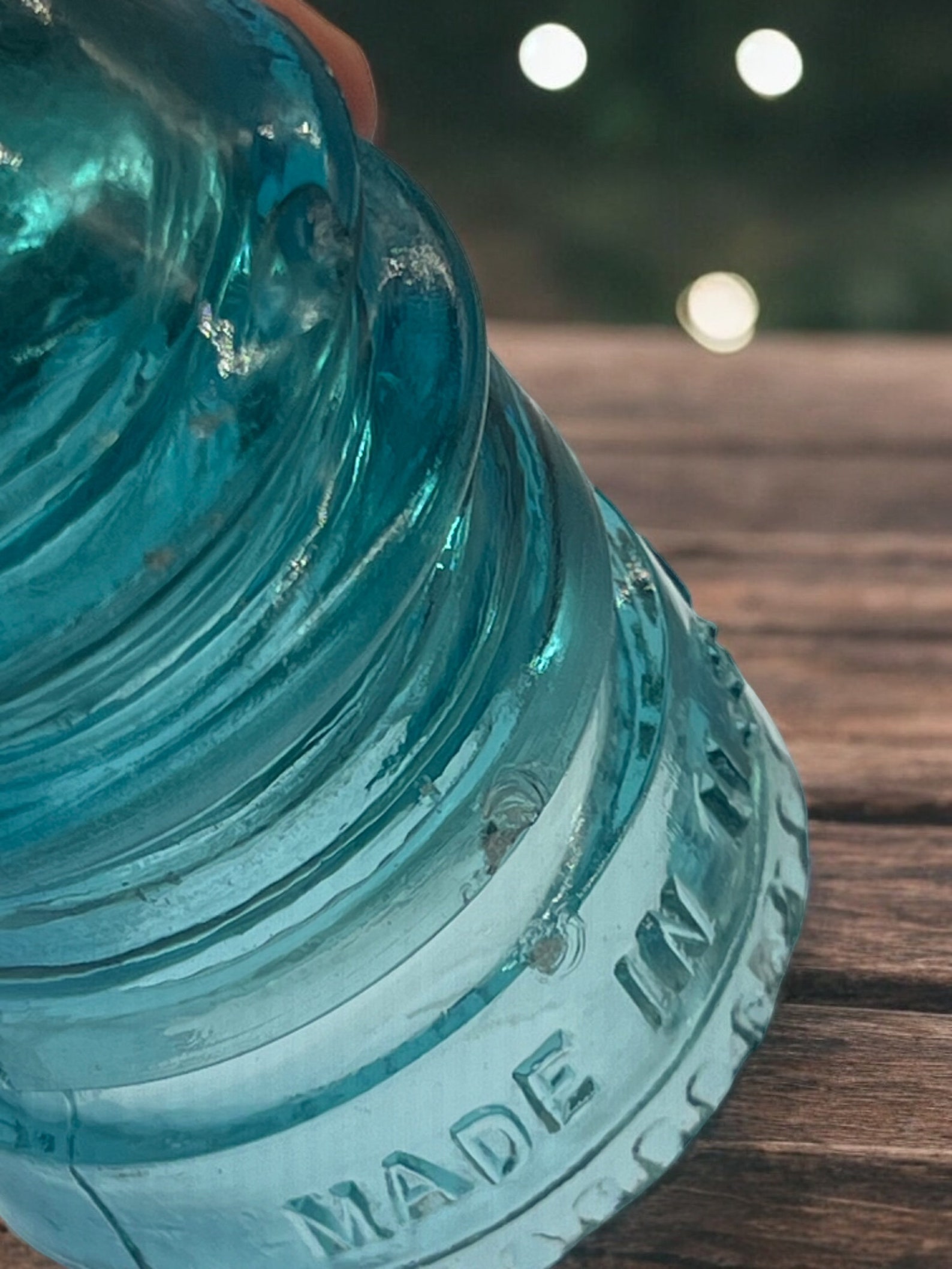 Hemingray 12 Blue Aqua Insulator CD113 - Etsy