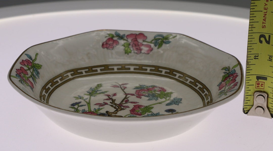 J&G Meakin Indian Tree Pattern, Octagon-shaped, Fine China Small Bowl ...