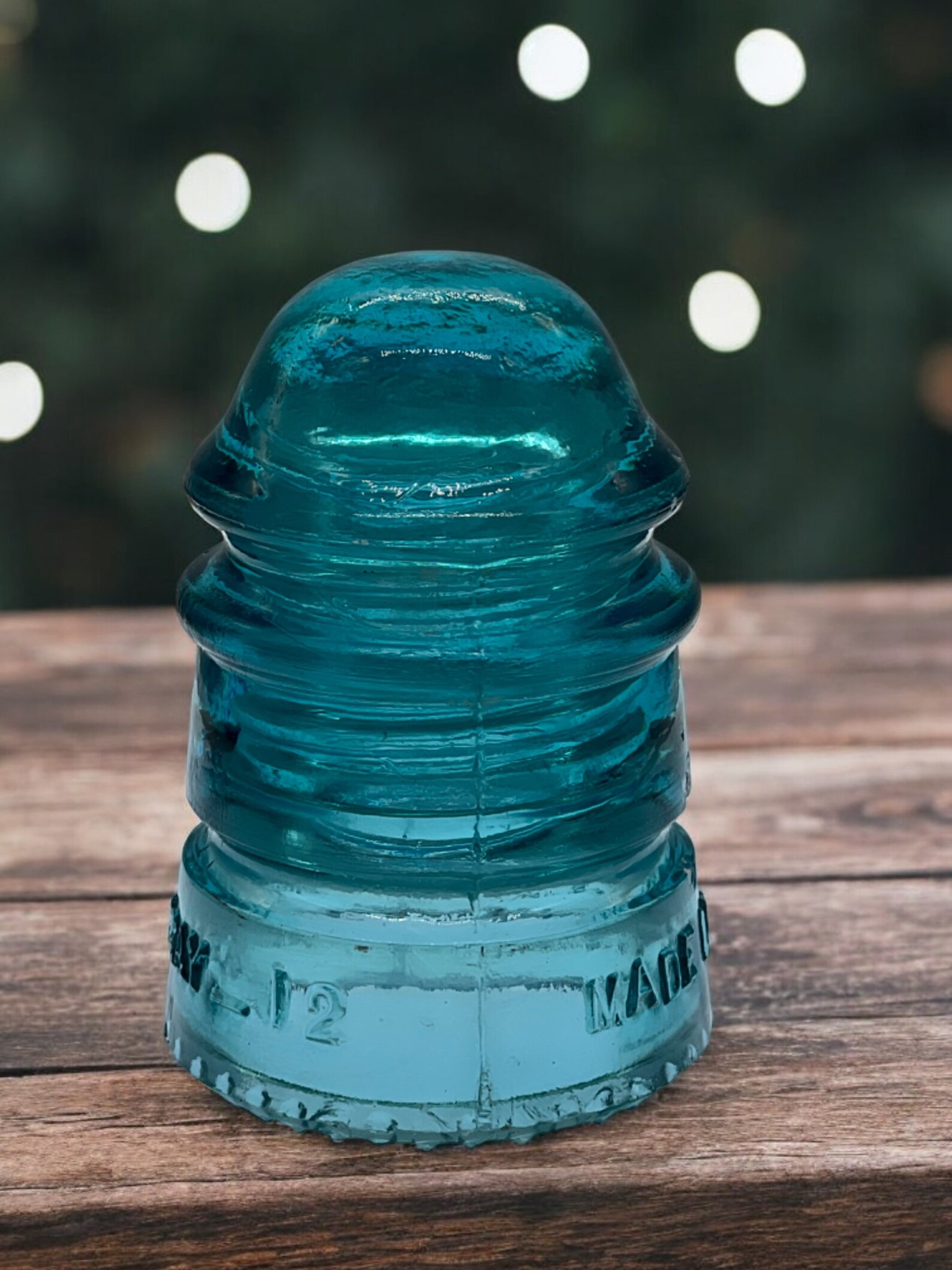 Hemingray 12 Blue Aqua Insulator CD113 - Etsy