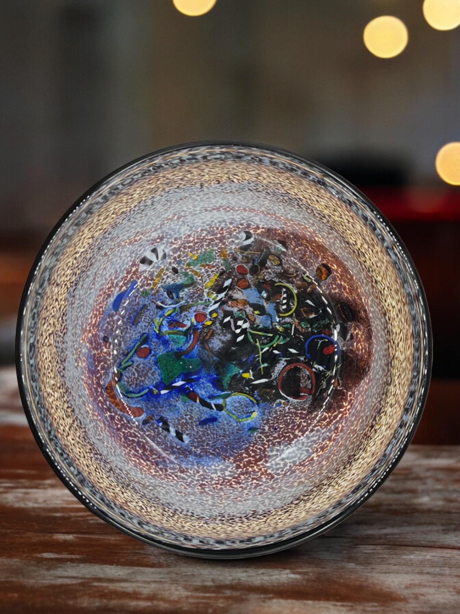 Kosta Boda meteor Art Glass Deep Bowl, Bertil Vallien Signed, Numbered ...