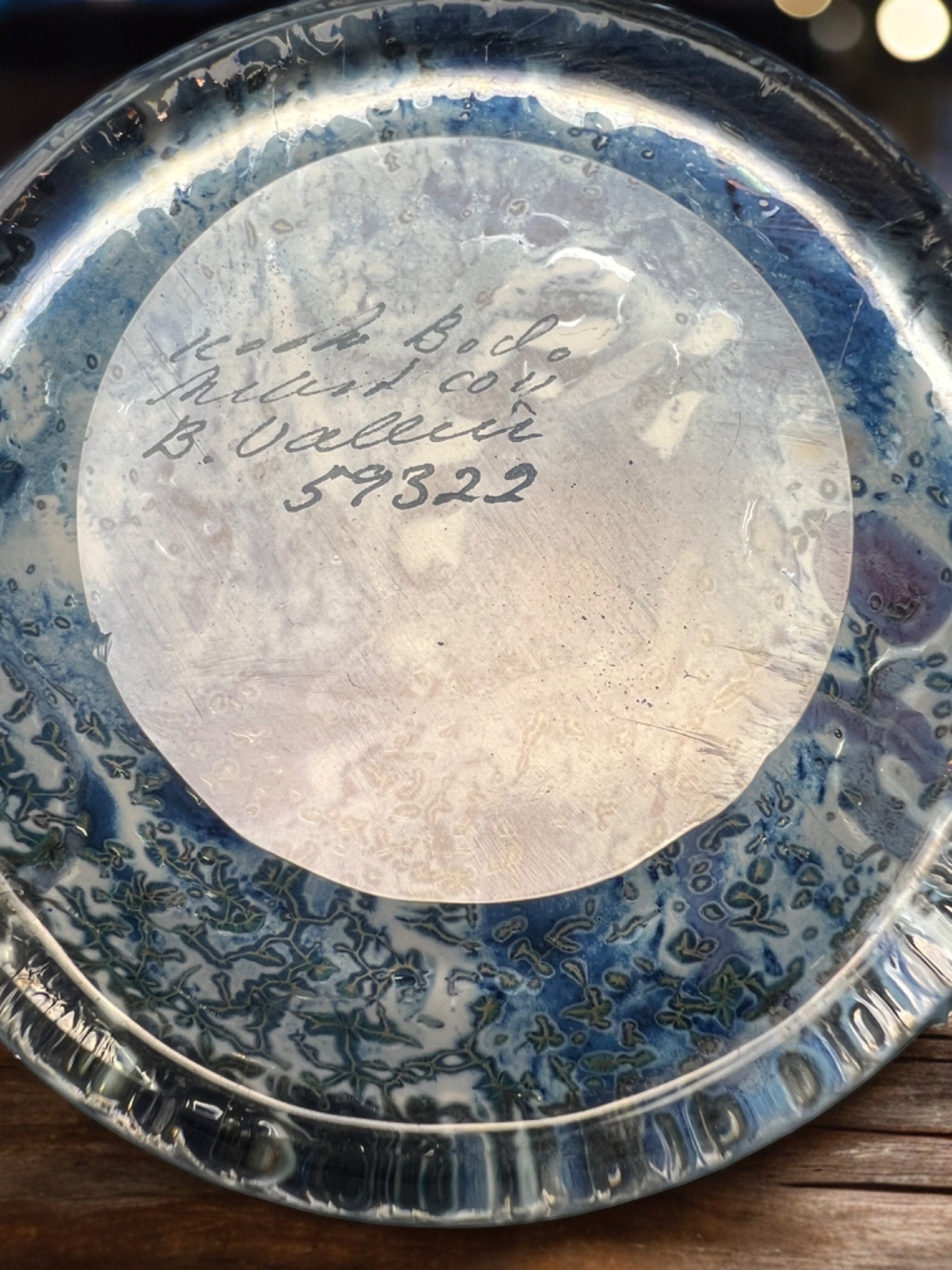 Kosta Boda meteor Art Glass Deep Bowl, Bertil Vallien Signed, Numbered ...