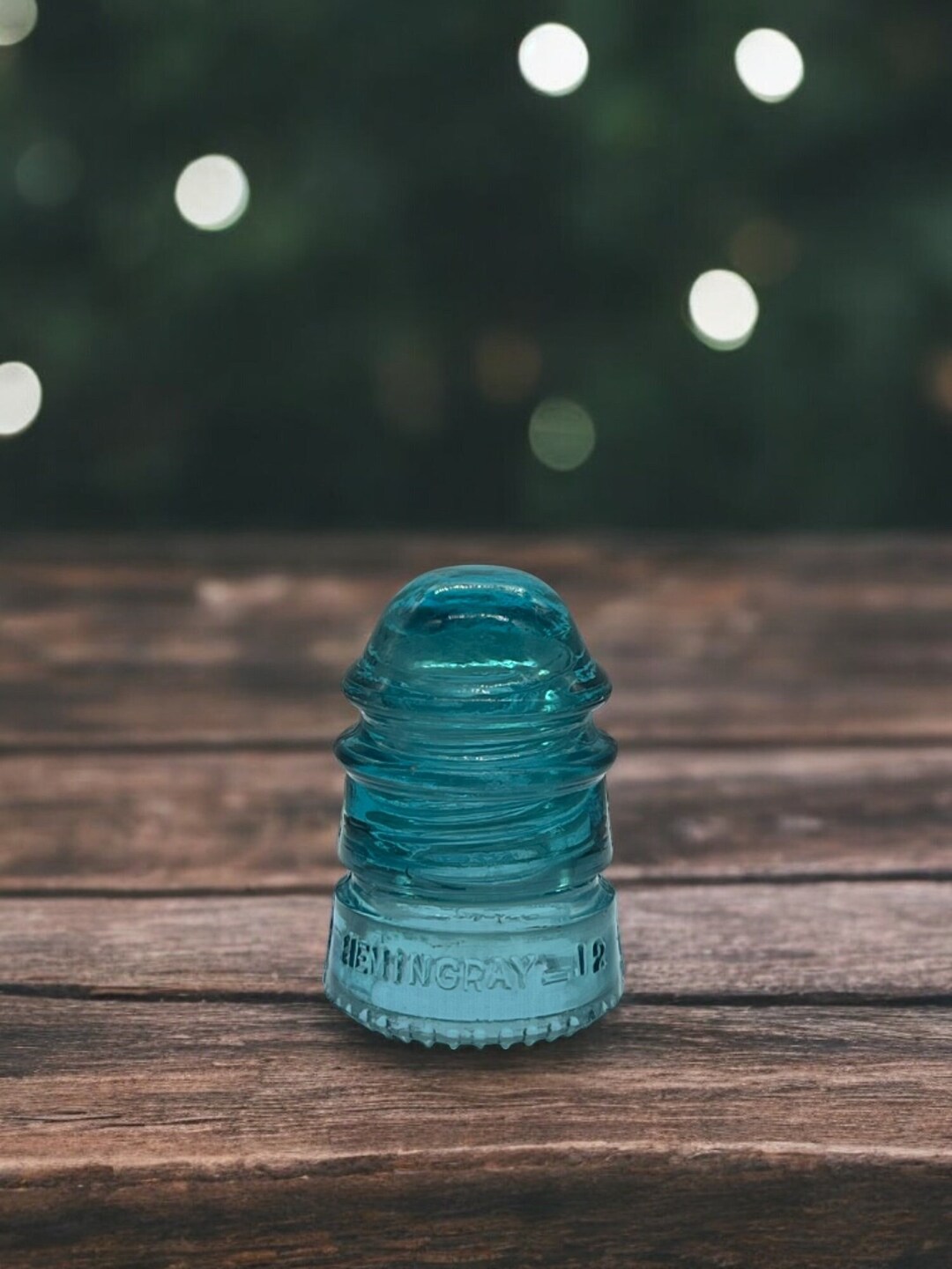 Hemingray 12 Blue Aqua Insulator CD113 - Etsy