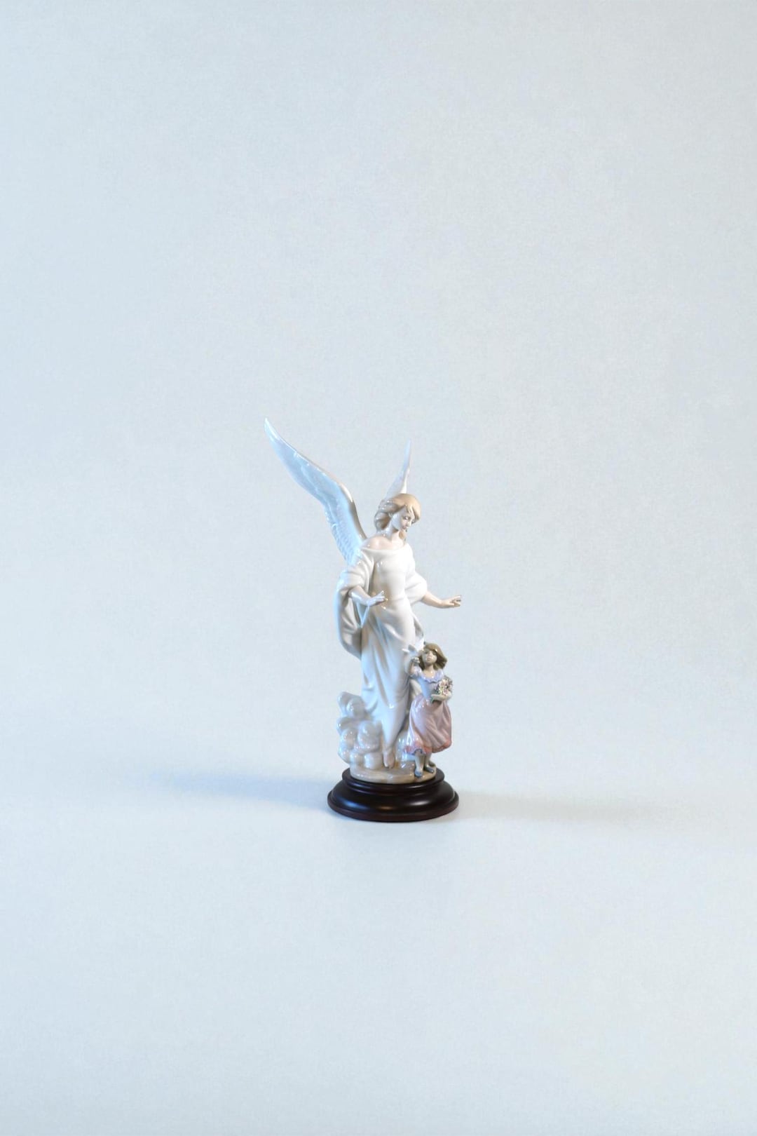 Retired Lladró Guardian Angel Figurine #6352 | Limited Edition ...