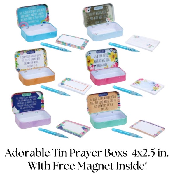 Prayer Box Tin - Etsy