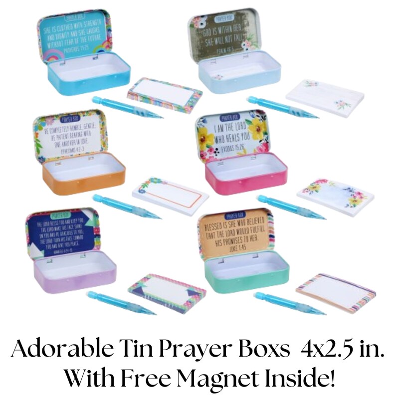 Prayer Box Tin - Etsy