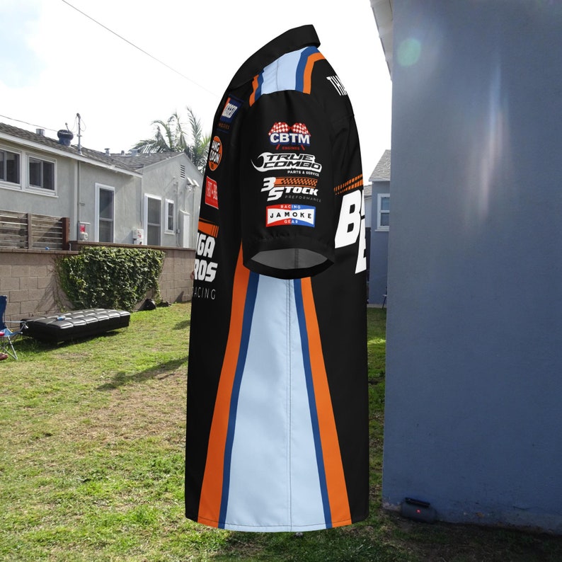 Bunga Bros Racing - Pit Crew - Button up Shirt - Etsy