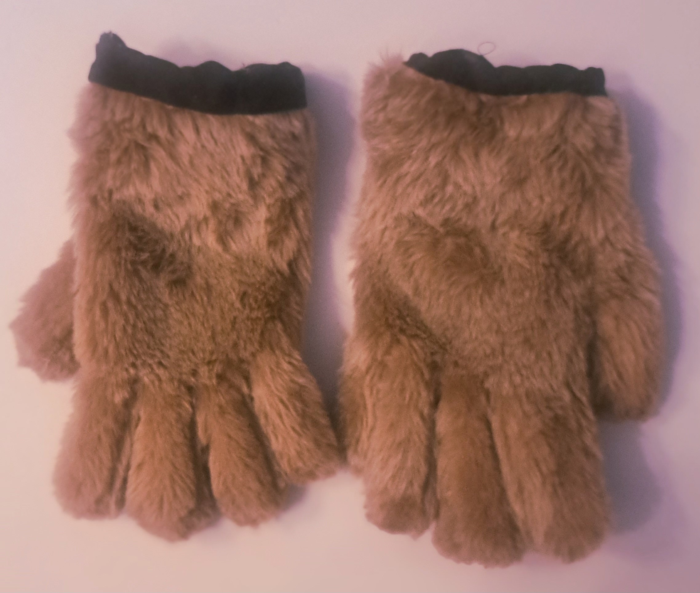Brown Five-fingered Fursuit Paws - Etsy