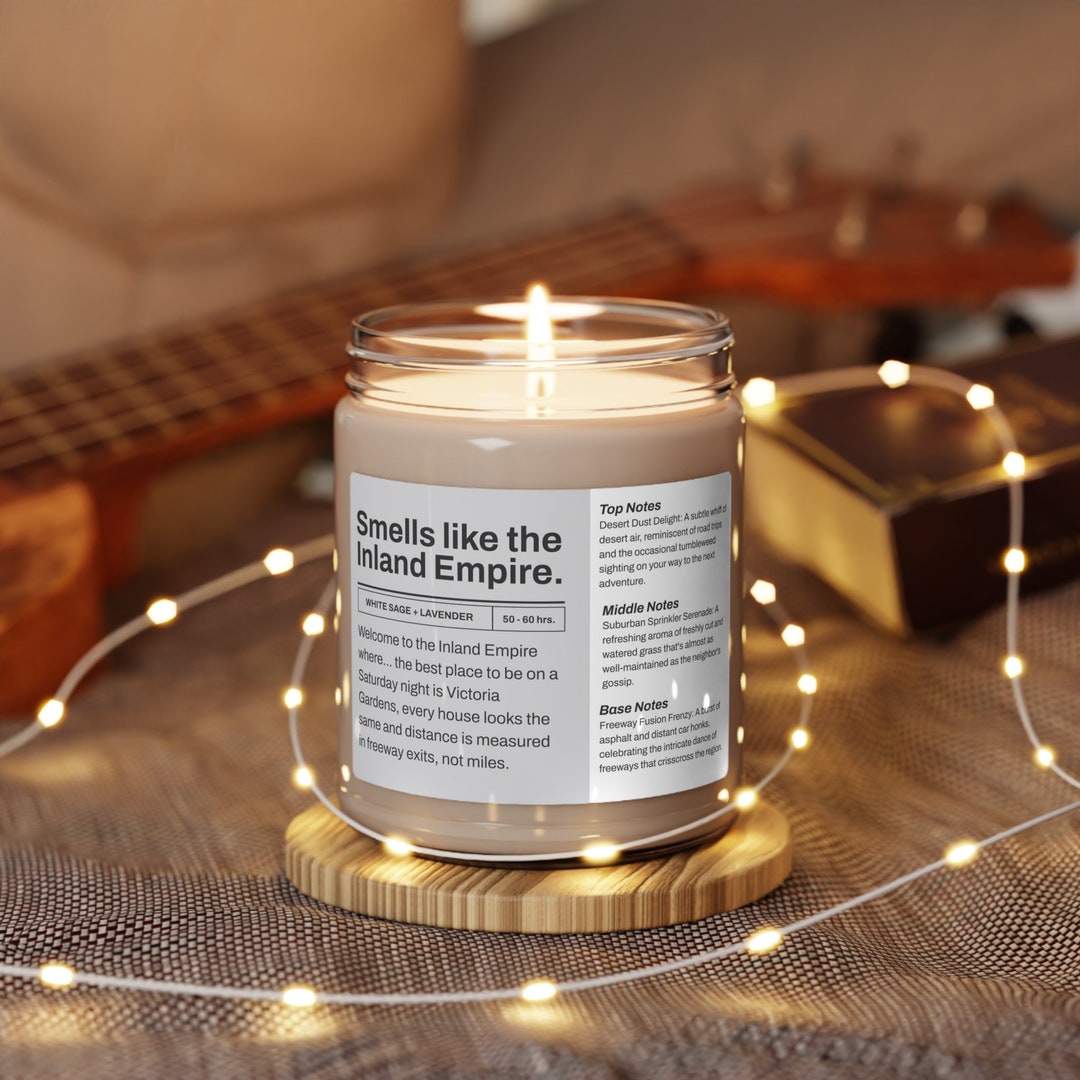 Inland Empire Candle, Smells Like the Inland Empire, California Humor ...