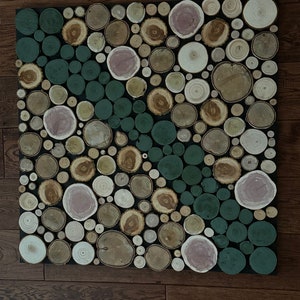 Custom Wood Mosaic Wall Art - Etsy