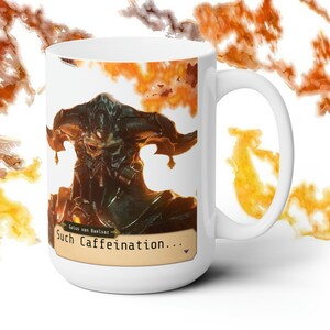 FFXIV Mug, Gaius Mug, XIV Memes Ffxiv Memes, Such Caffeination, Coffee ...
